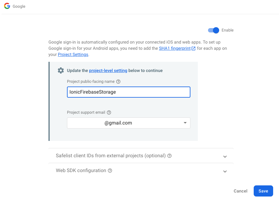 Subir Archivos De Ionic Angular A Firebase Storage Mi Blog Personal